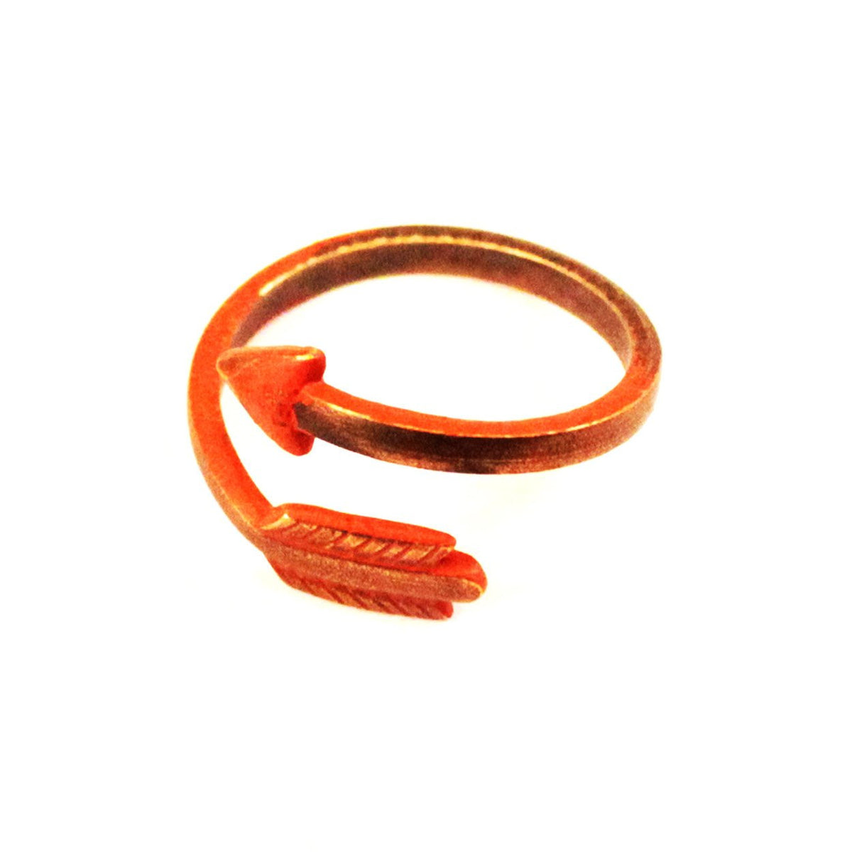 Arrow Ring – Gleeful Peacock