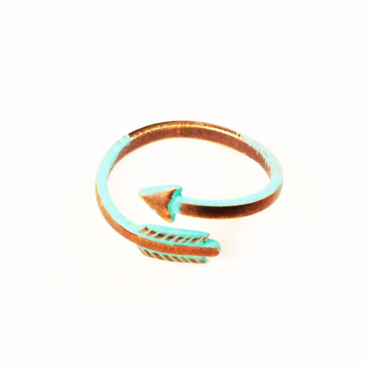 Arrow Ring – Gleeful Peacock